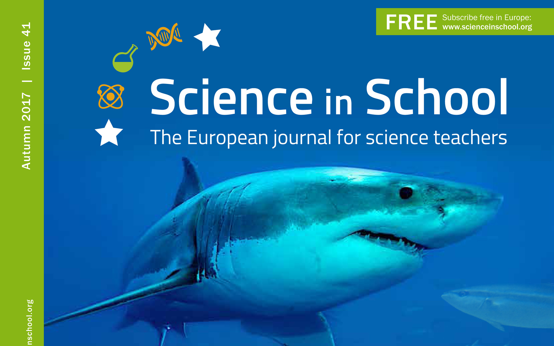 Cover of Science in School issue No.41 | ESO
