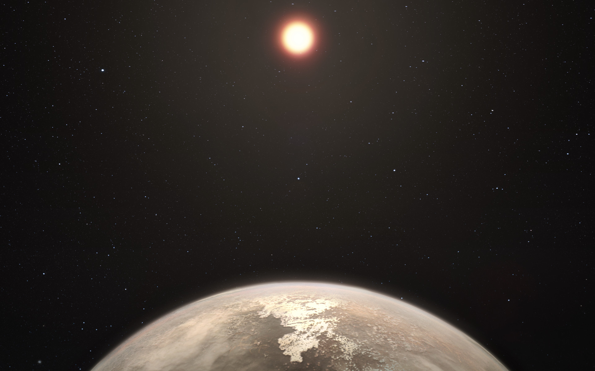 Artist’s impression of the planet Ross 128 b | ESO Ireland