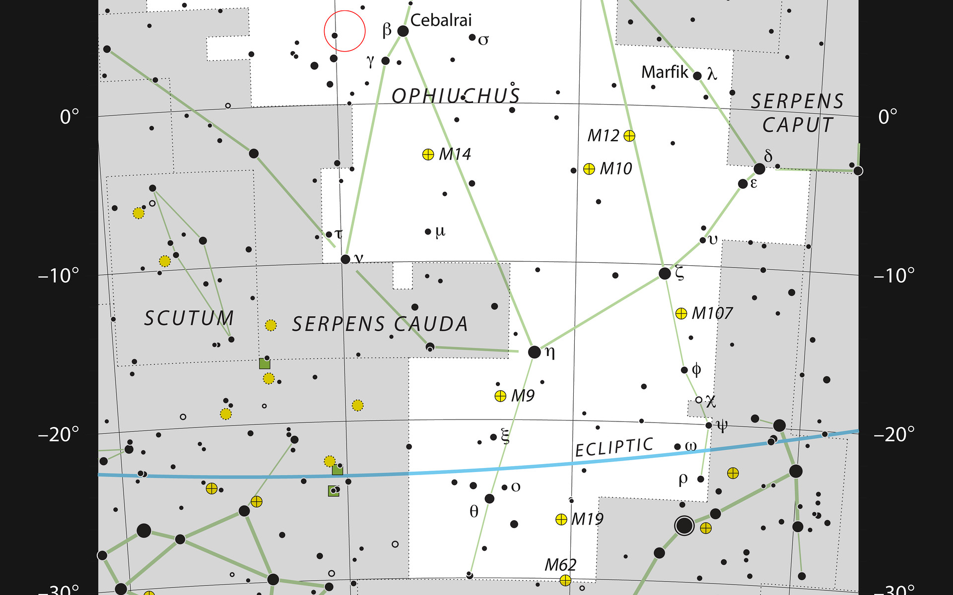 La stella di Barnard nella costellazione di Ofiuco | ESO Italia