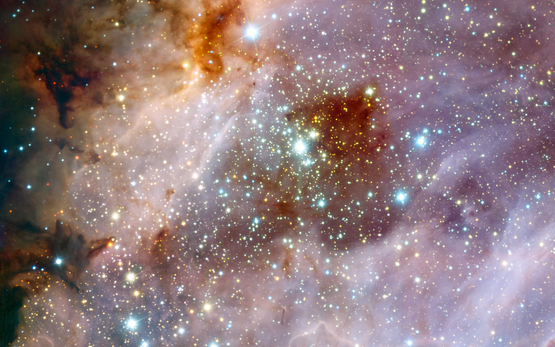 ESO’s Very Large Telescope peers into a distant nebula* | ESO