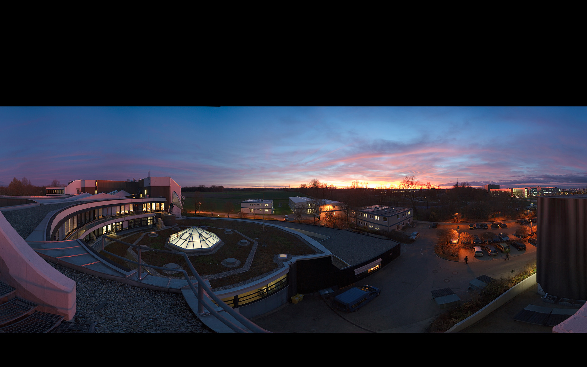 ESO Headquarters at sunset* | ESO