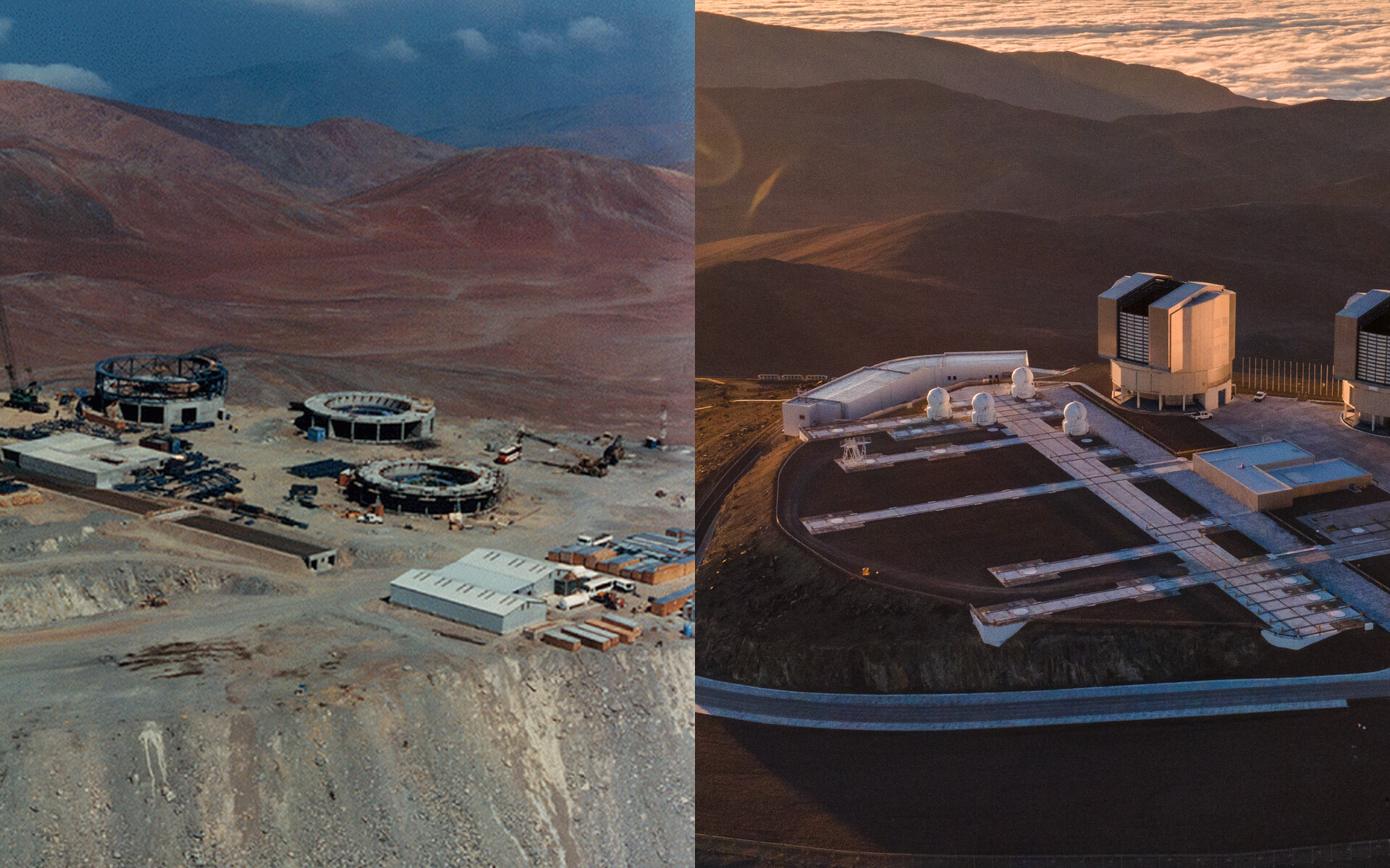 VLT: then vs now | ESO