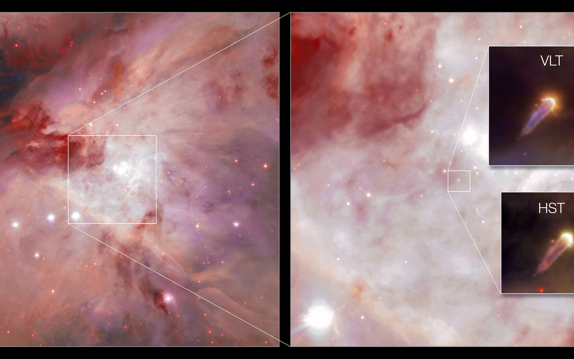 The young stellar object 177-341 W as seen with Hubble and VLT | ESO Suisse