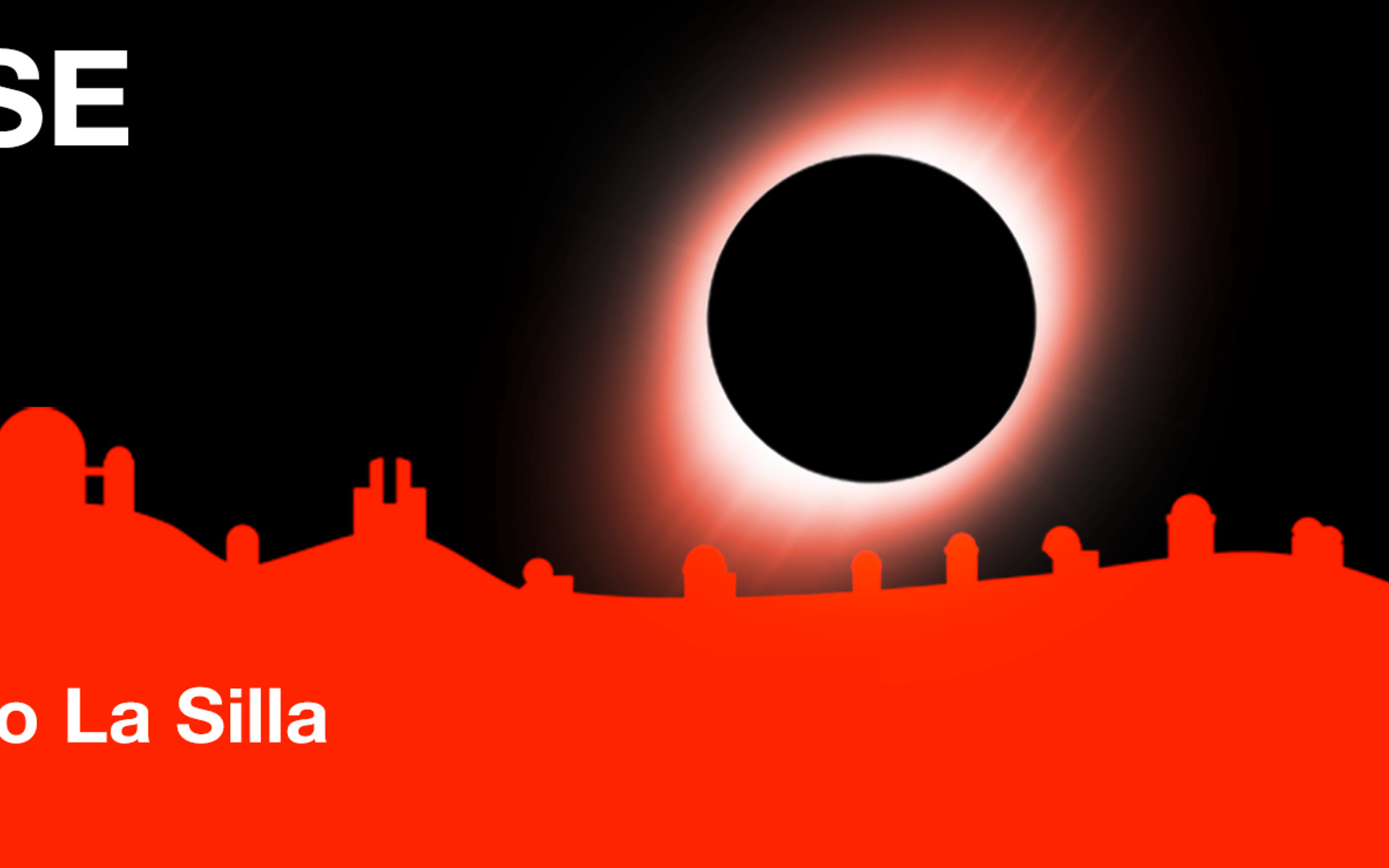 Banner (in Spanish) for the Total Solar Eclipse 2019 | ESO Svizzera