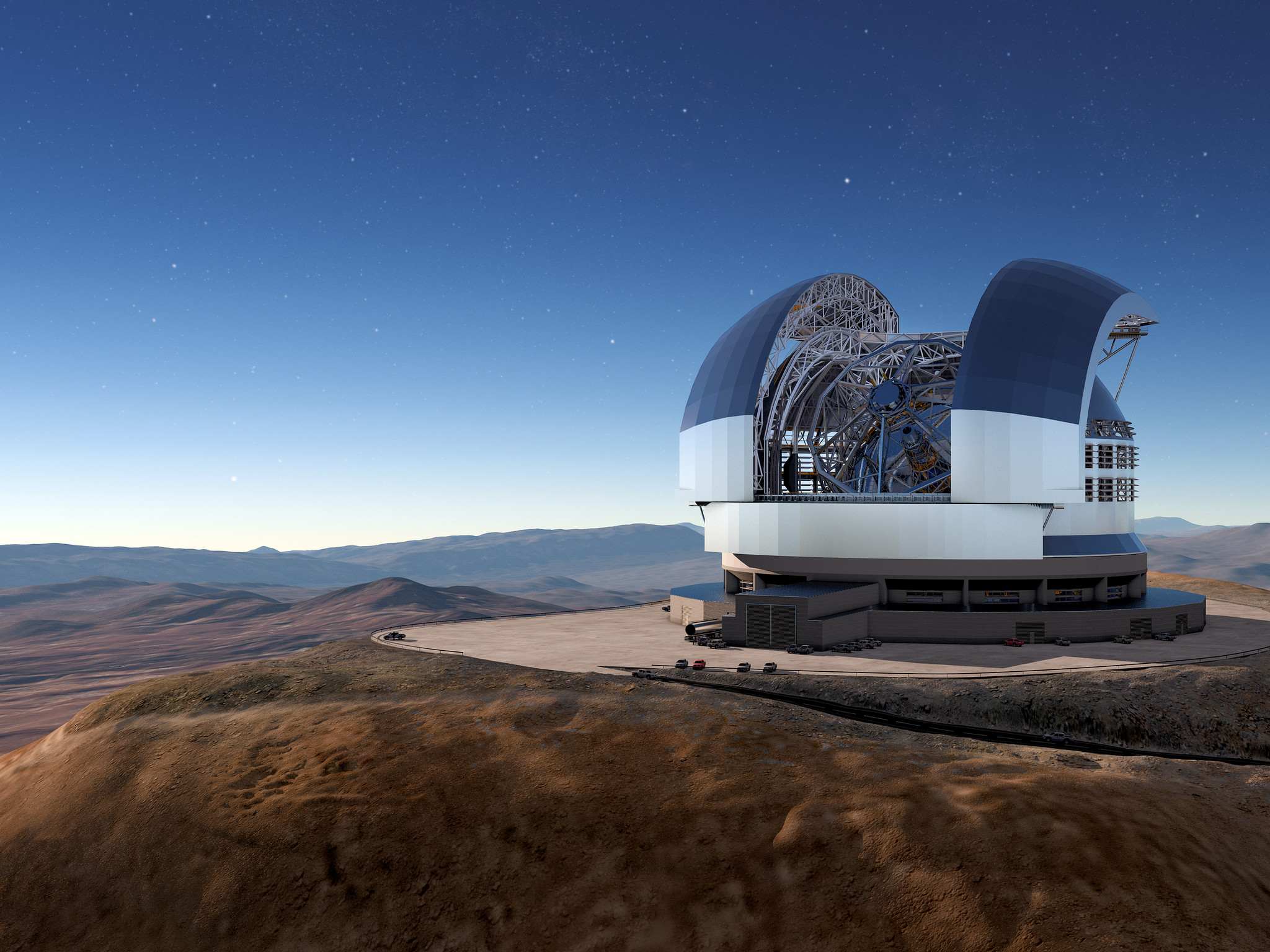 A concept view of the ELT | ESO