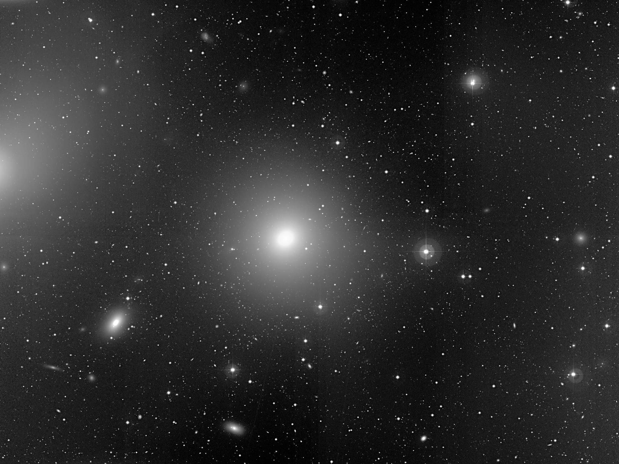Bright galaxies in the Virgo cluster | ESO Australia