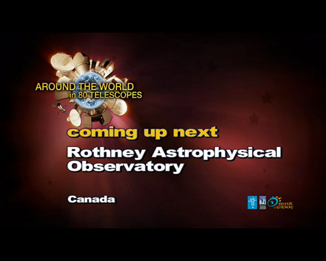 Rothney Astrophysical Obs. (AW80T webcast) | ESO United Kingdom