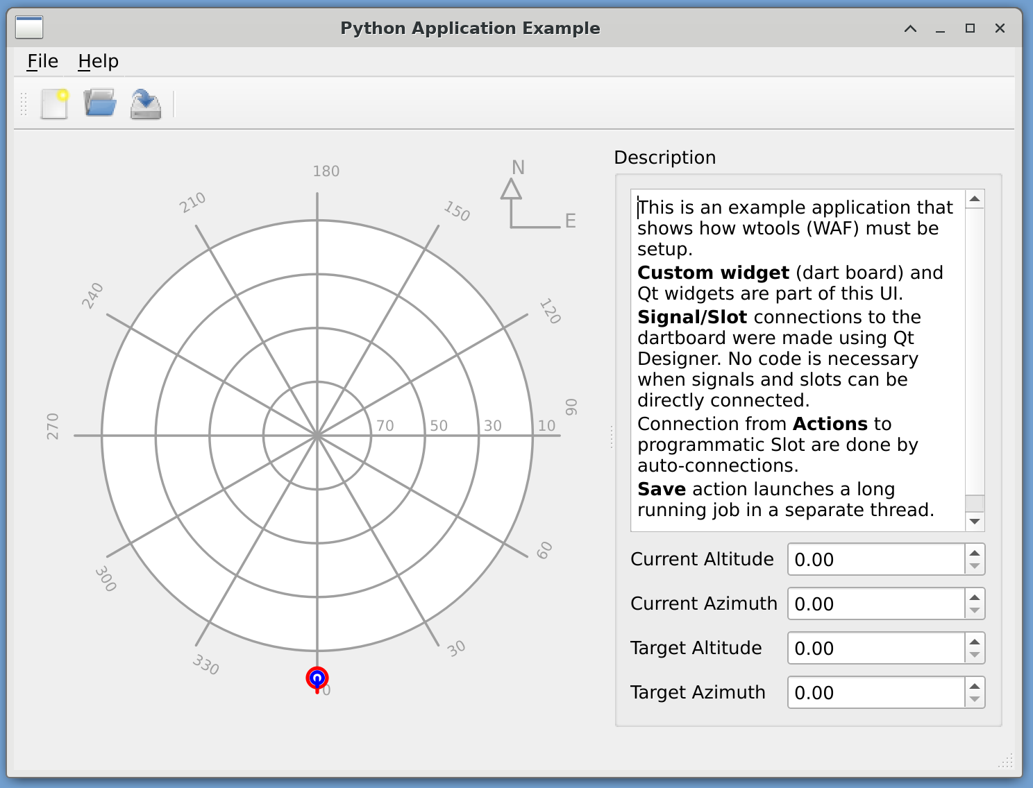 Python Application Example Tutorial Documentation